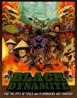 LeSean Thomas' Art from Black Dynamite Season One - Bubbleblabber