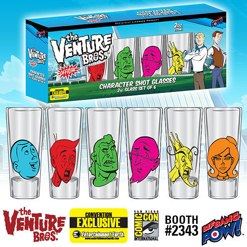 Merch Murmurs: Exclusive Comic Con Gear to Feature Venture Bros ...
