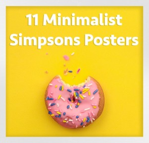 These Minimalist 'Simpsons' Posters Are A Must-See, Must-Have ...