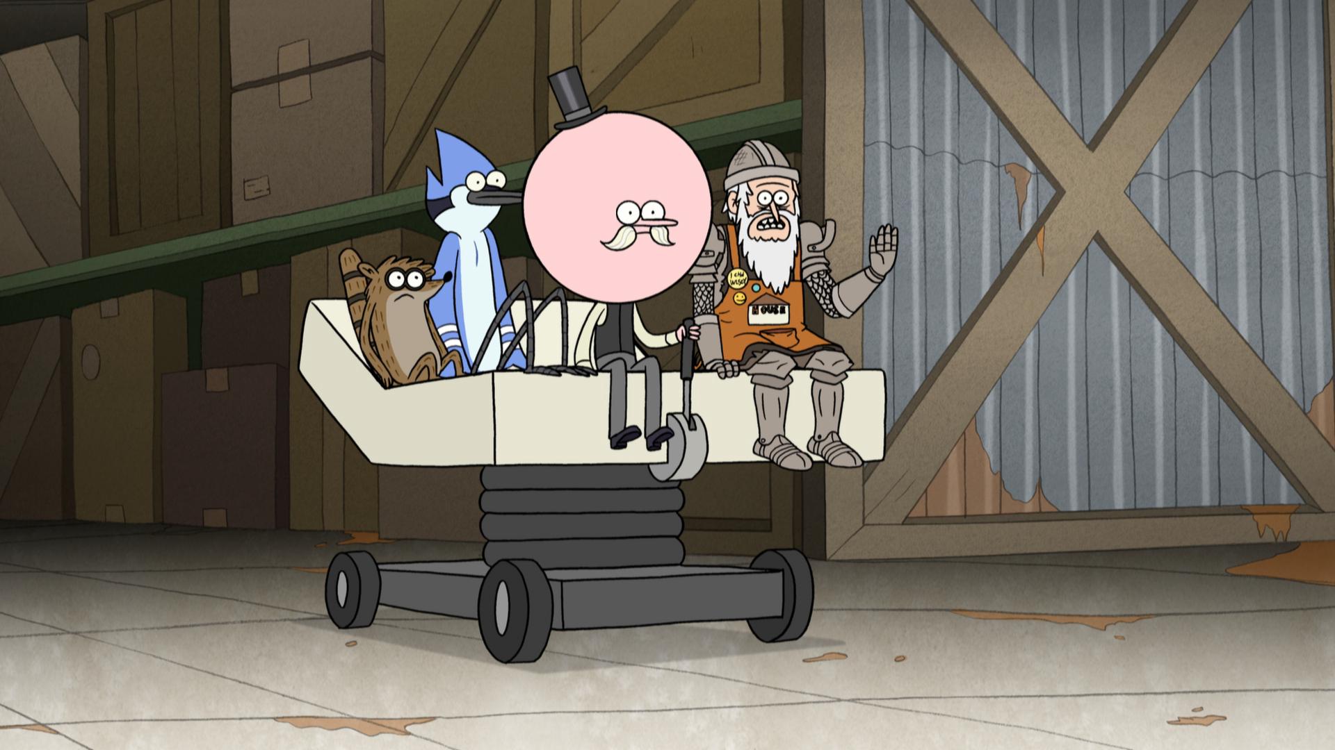 Review: Regular Show ''Garage Door'' - Bubbleblabber