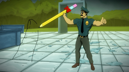 Preview Pics: Axe Cop 'President Cop' - Bubbleblabber
