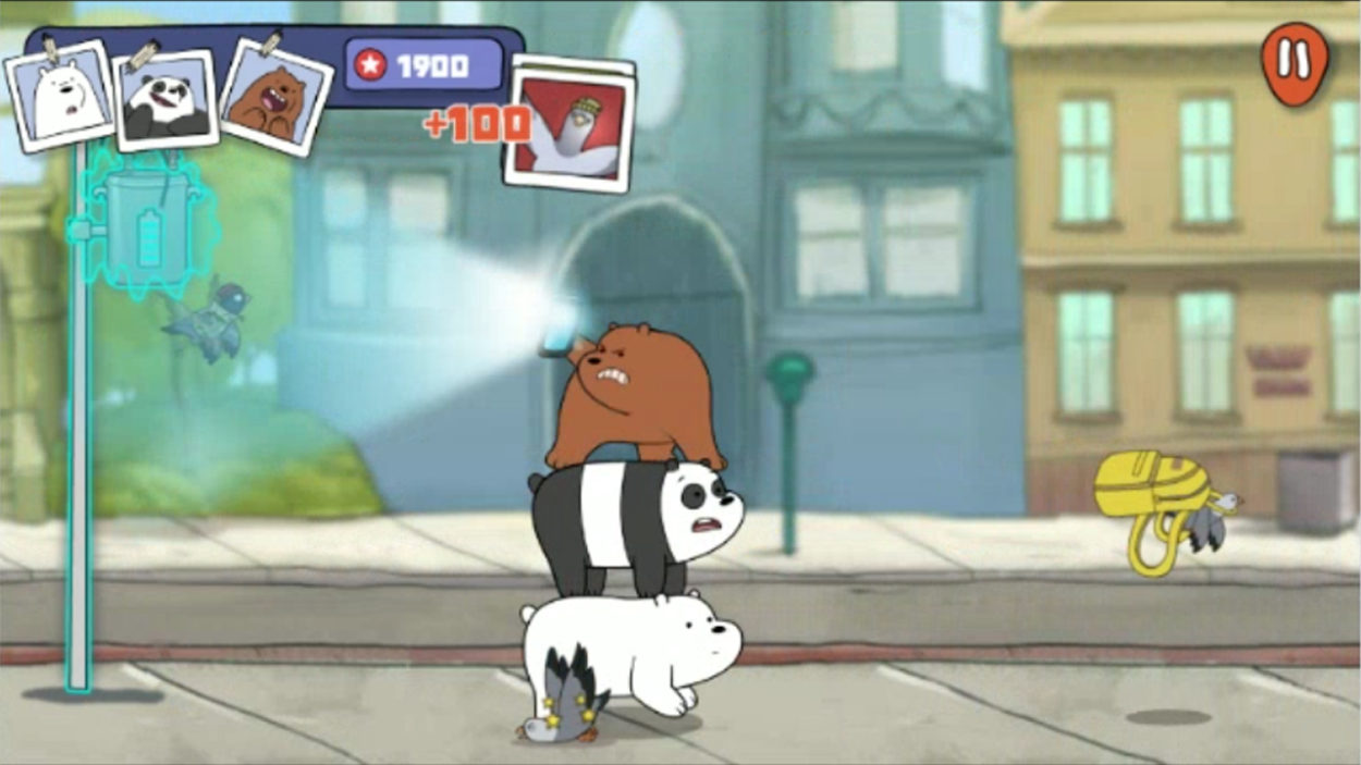 GAMES REVIEW: We Bare Bears "Feathered Chase" - Bubbleblabber
