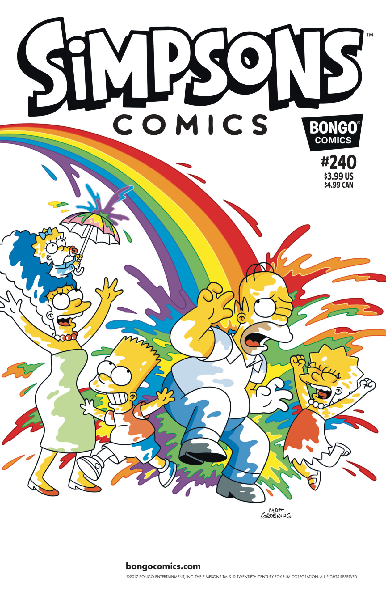 Comics Review: Simpsons Comics #240 - Bubbleblabber