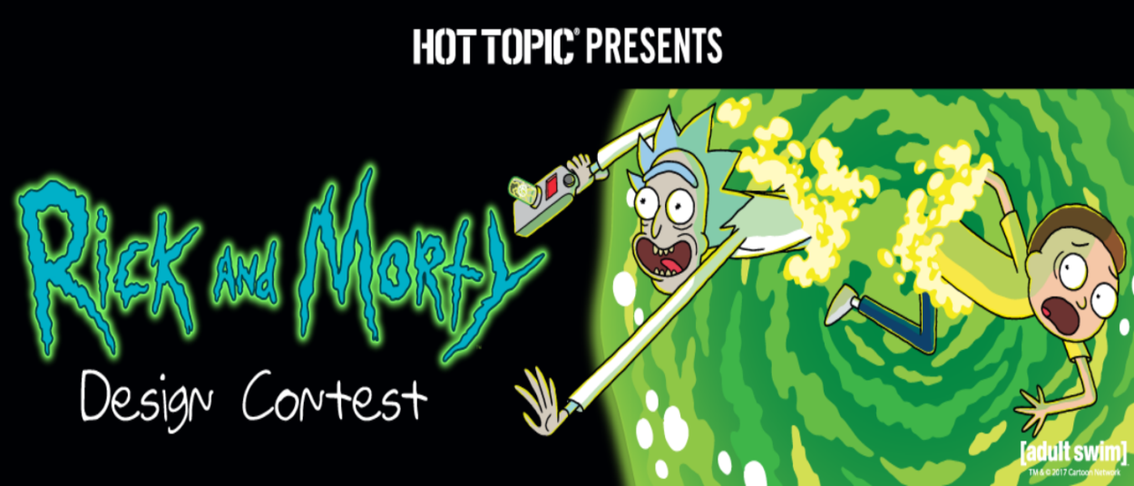 "Rick and Morty" And Hot Topic Team Up For New Contest - Bubbleblabber
