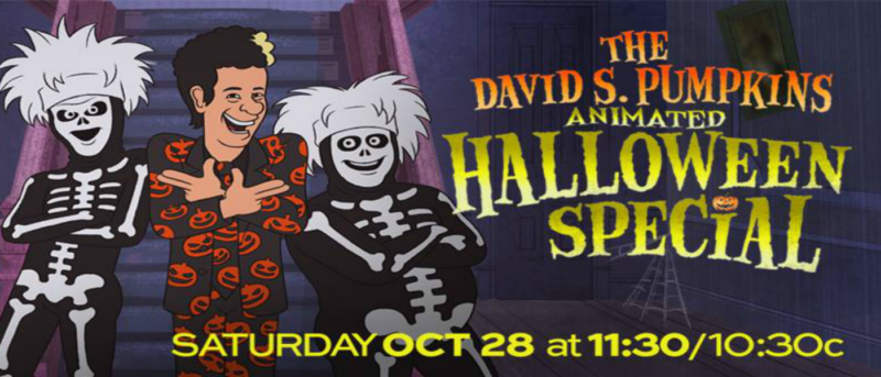 The David S. Pumpkins Animated Halloween Special Looks Great ...