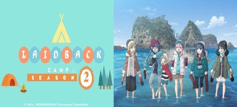 English Dub Review Laid Back Camp “The Izu Camp Trip Begins ...
