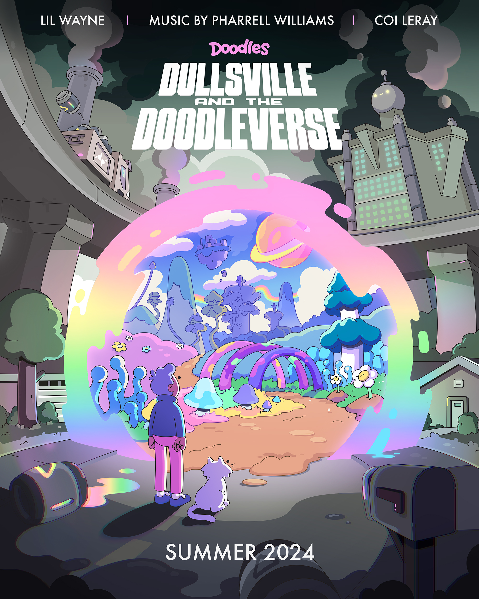 Pharrell Teases NFT Animated Film “Dullsville And The Doodleverse ...