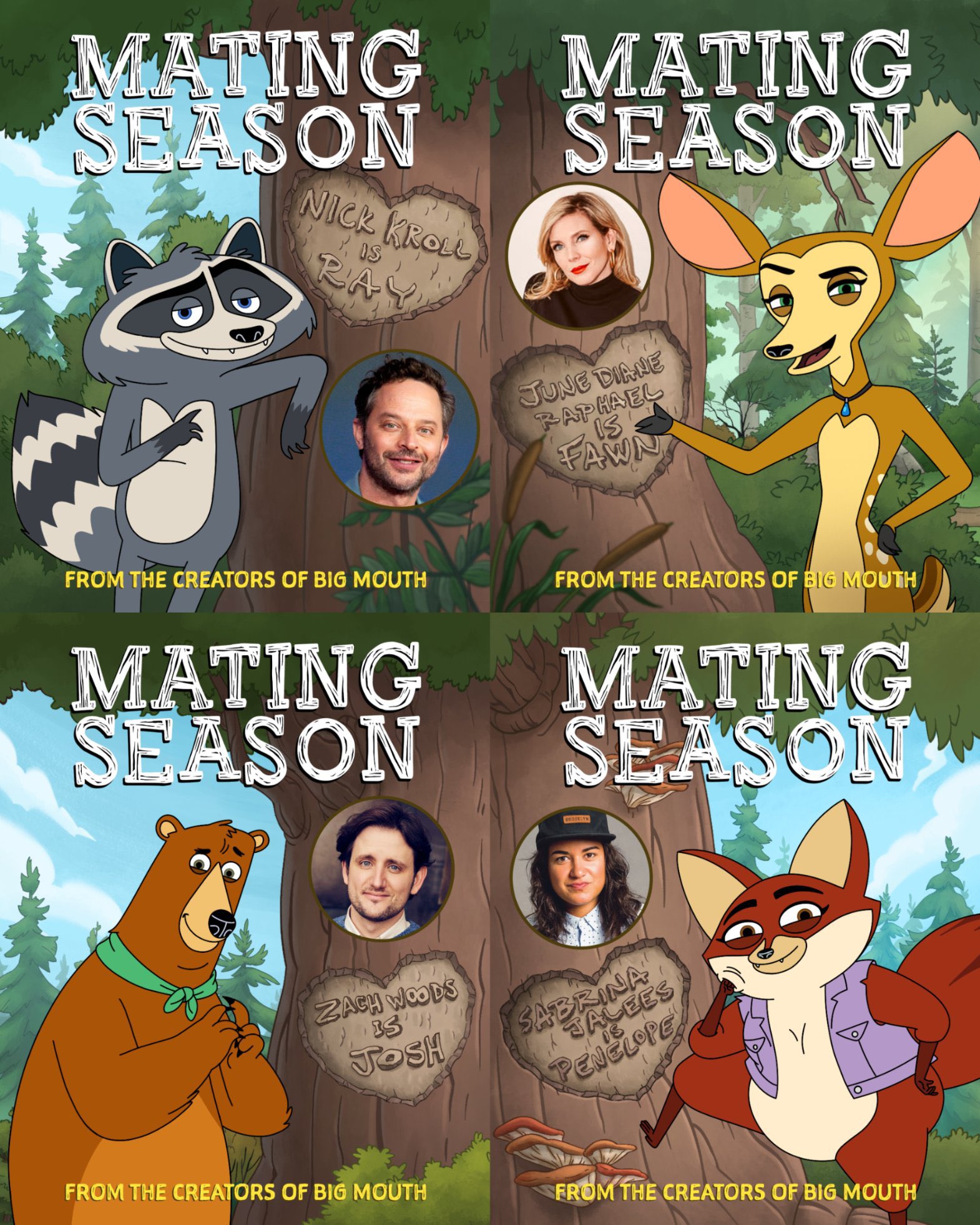 From 'Big Mouth' to the Animal Kingdom: Netflix Announces 'Mating ...